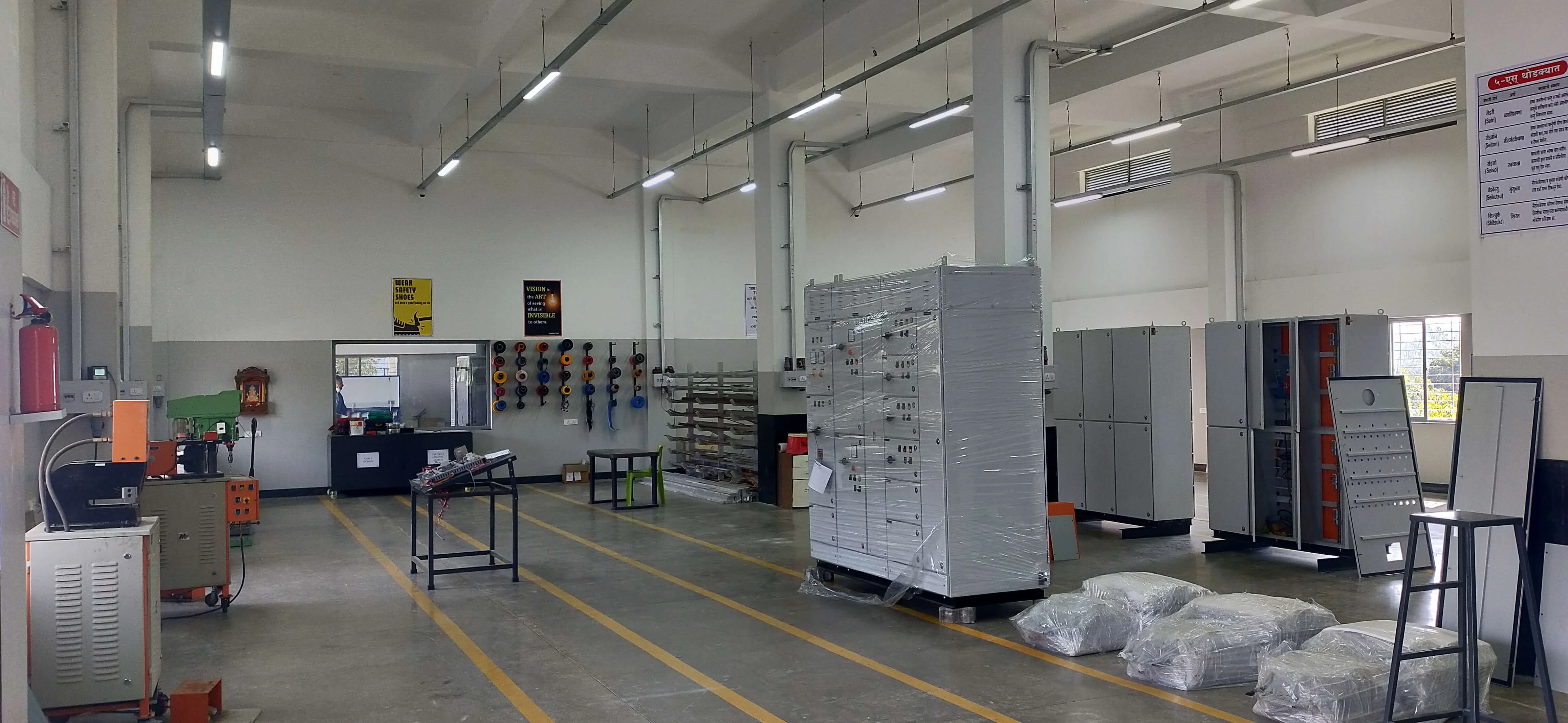 Highly Equipped Manufacturing Unit to fulfill all the Electrification ...